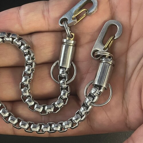 KYLINK Omega Double Shackle EDC Carabiner Keychain Key Ring - Etsy