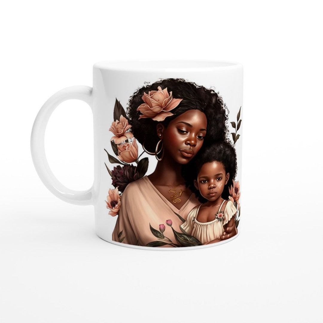 White 11oz Ceramic Mug, Mothers Daughter Mug, Mothers Day Mug, Mom Mug ...