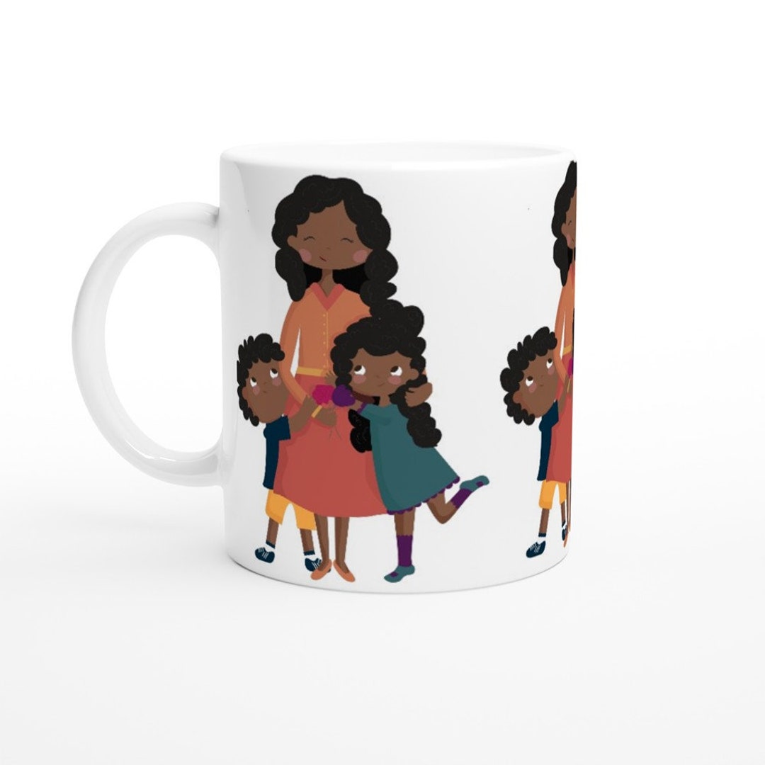 White 11oz Ceramic Mug, Mothers Daughter Mug, Mothers Day Mug, Mom Mug ...