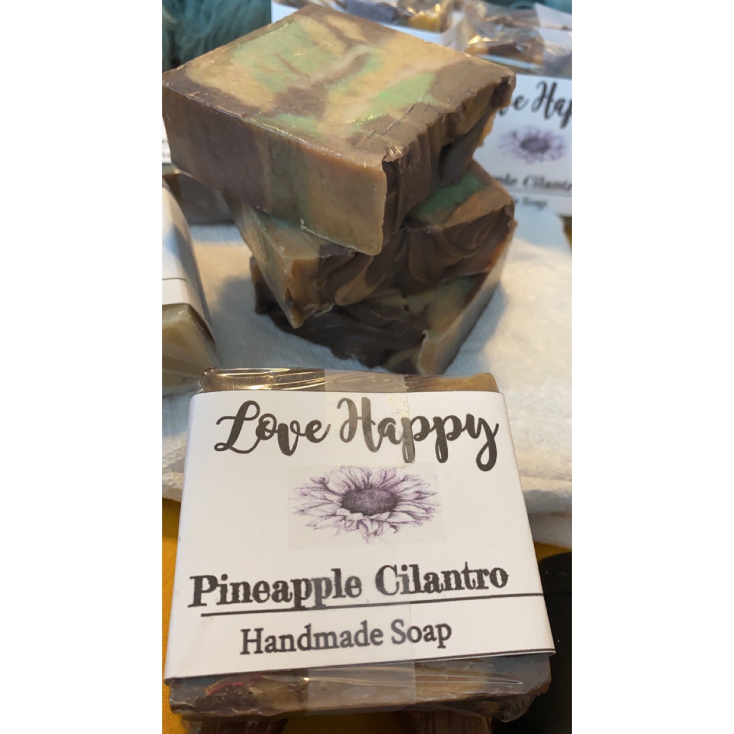 Pineapple Cilantro Scented Cold Process Soap - Etsy