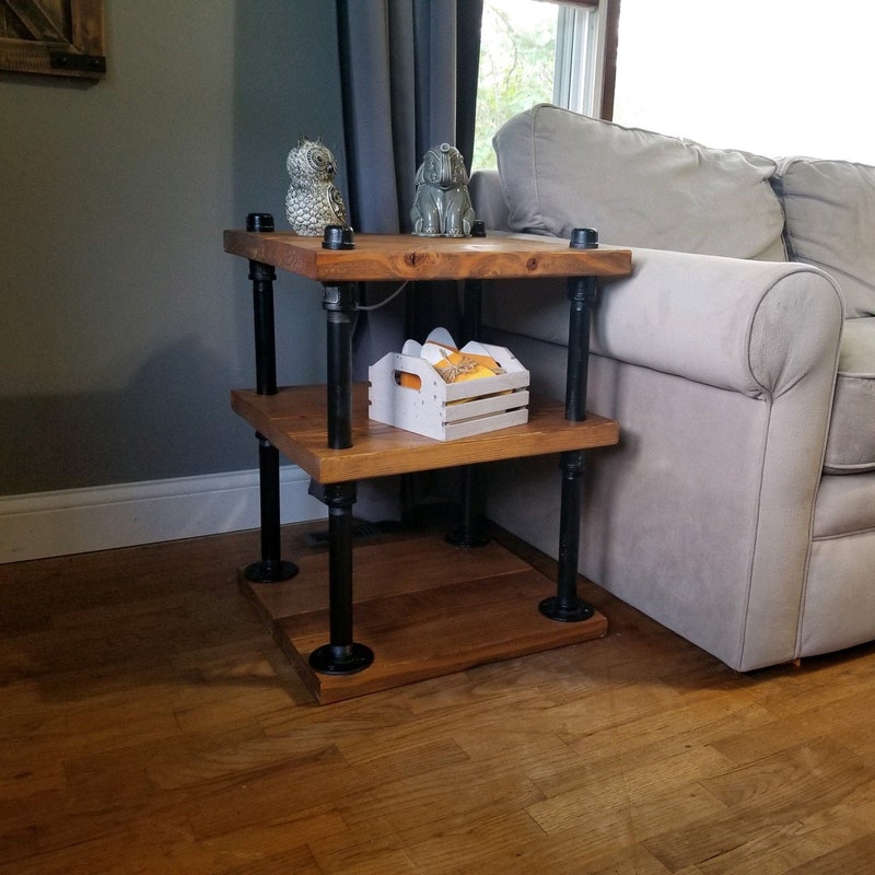Rustic End Tables - Etsy