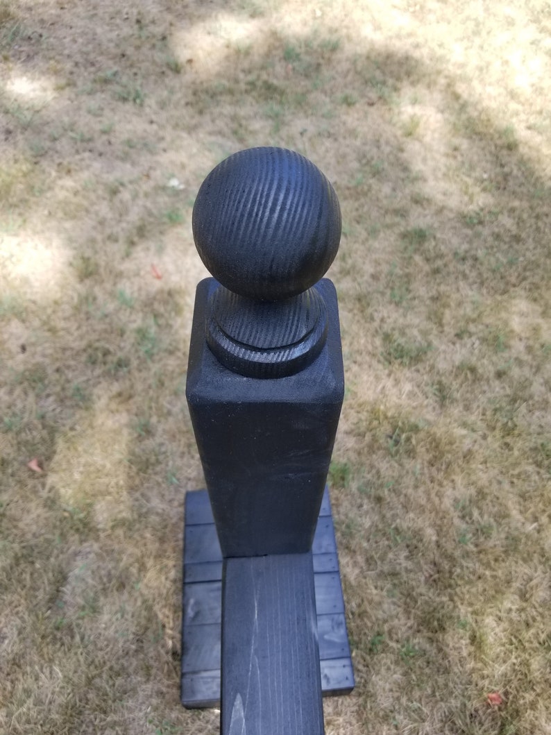 Handmade Wood Mailbox Post | Etsy