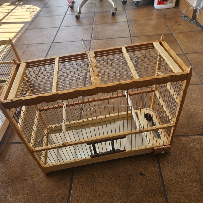 Wooden Bird Cage - Etsy