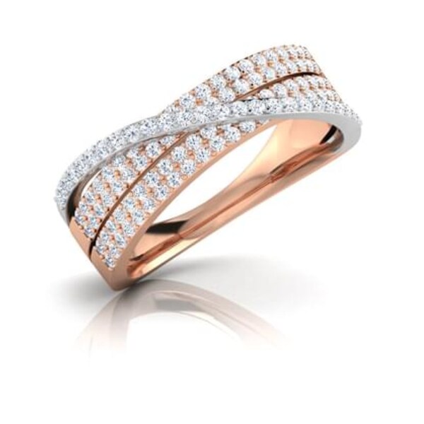 Overlapping Ring - Etsy