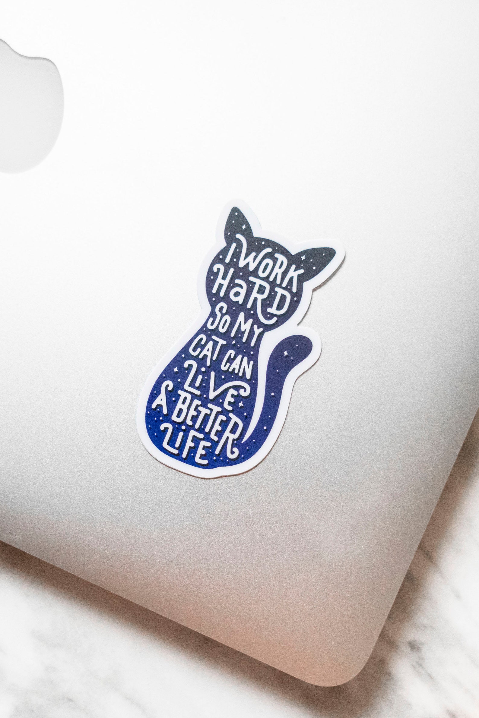 Cute Cat Vinyl Sticker Funny Cat Car Decal Kawaii Laptop | Etsy Canada