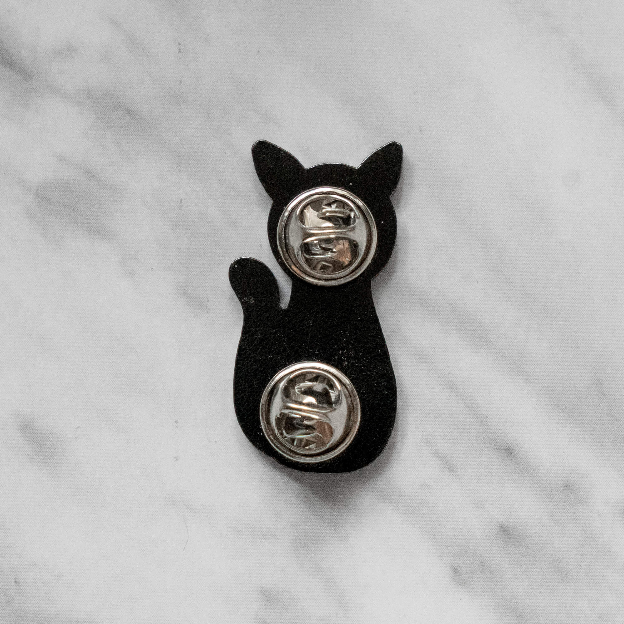 Cute Cat Glitter Enamel Pin Badge I Work Hard So My Cat Can | Etsy