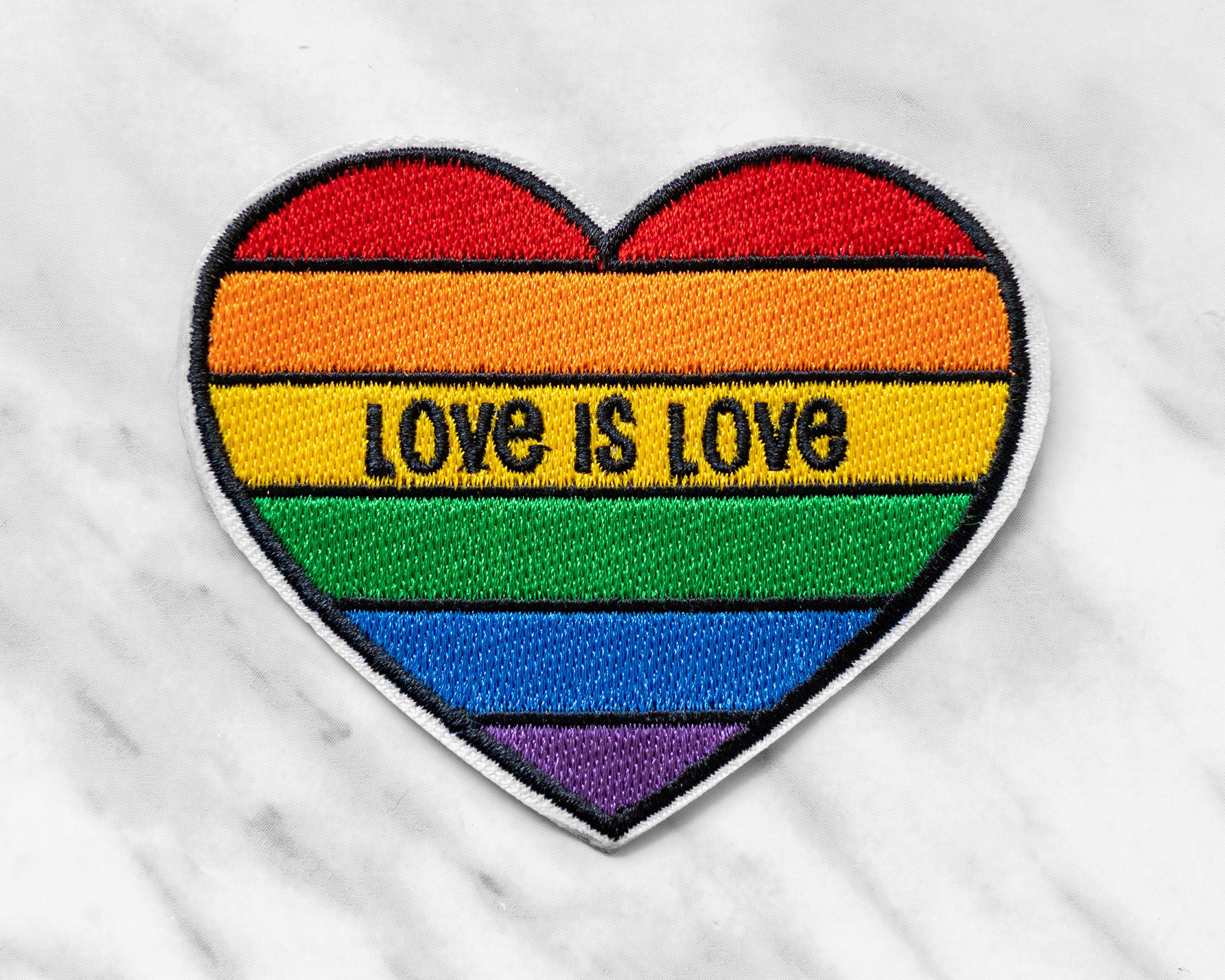 Love is Love Badge Patch Pride Gay Lesbian LGBTQ Patch | Etsy