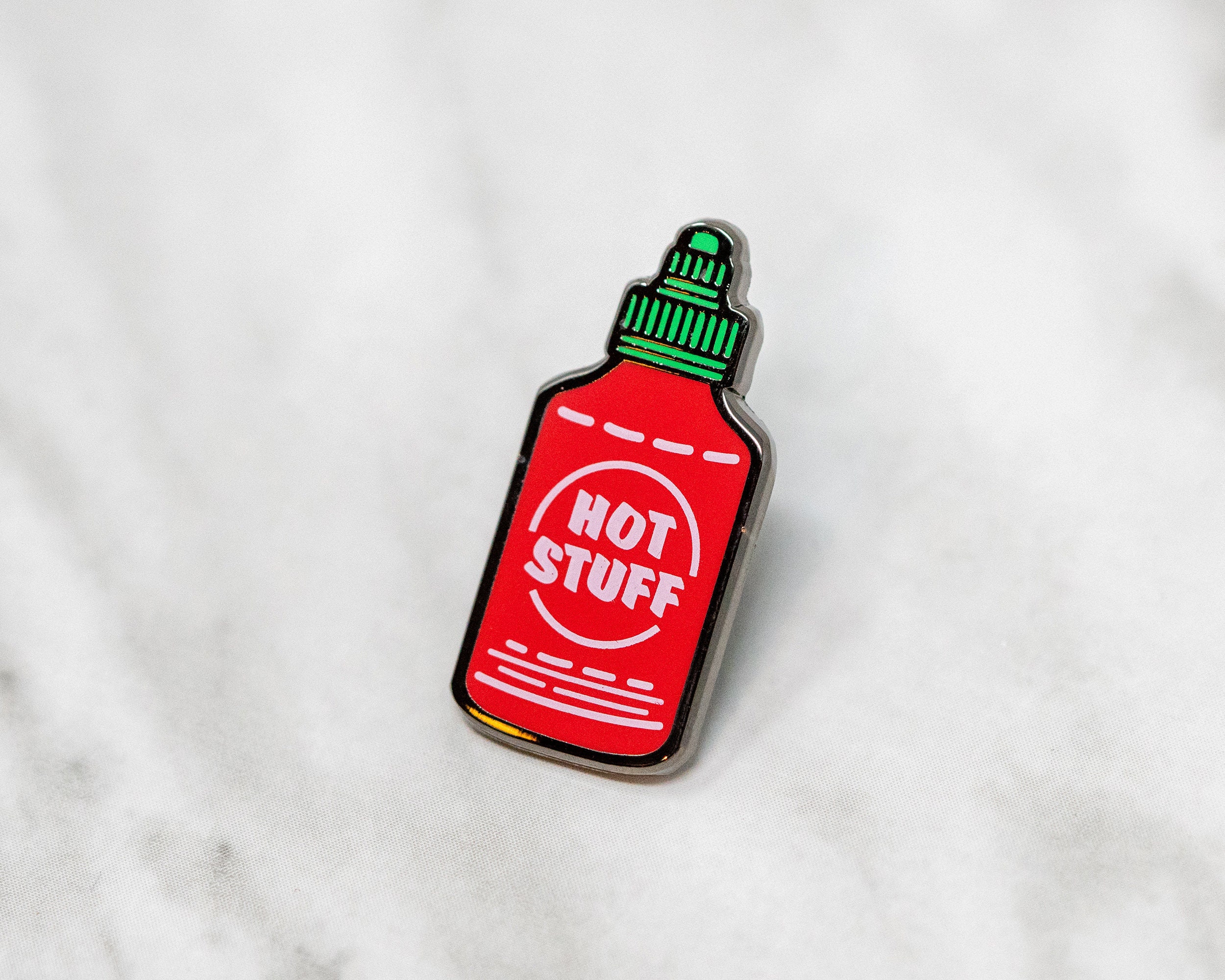 Sriracha Hot Sauce Food Enamel Pin Seconds Sale Hot Stuff - Etsy Canada