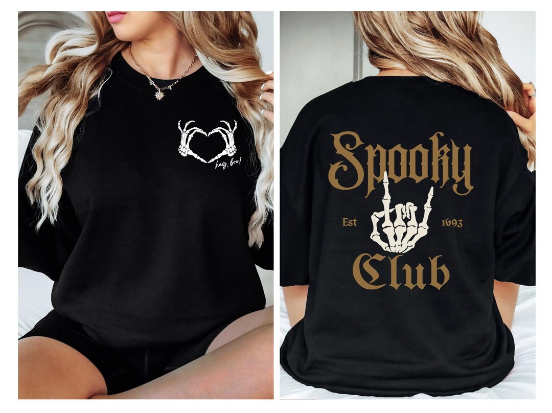 Spooky Club Digital Download PNG & SVG - Etsy