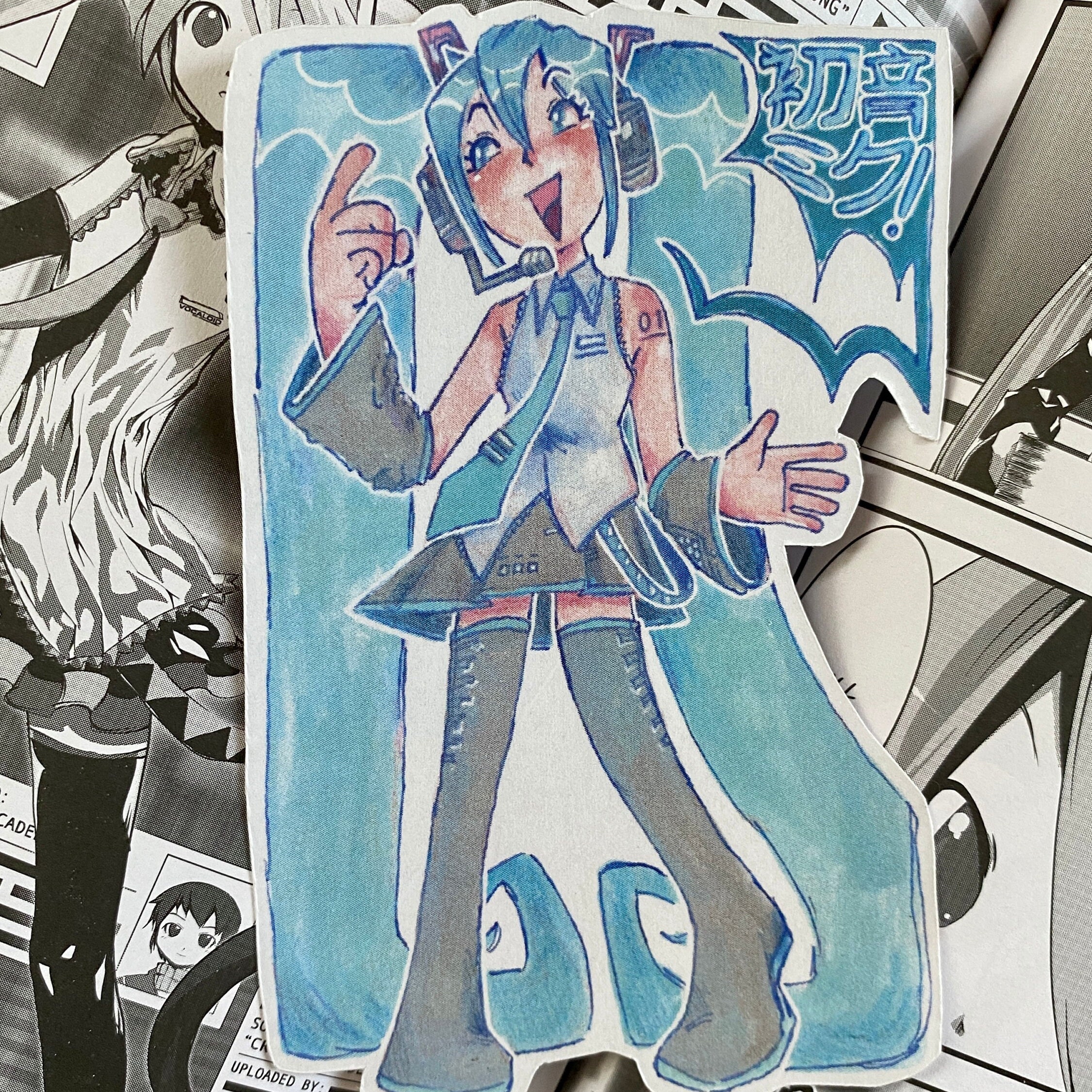 Miku Sticker - Etsy