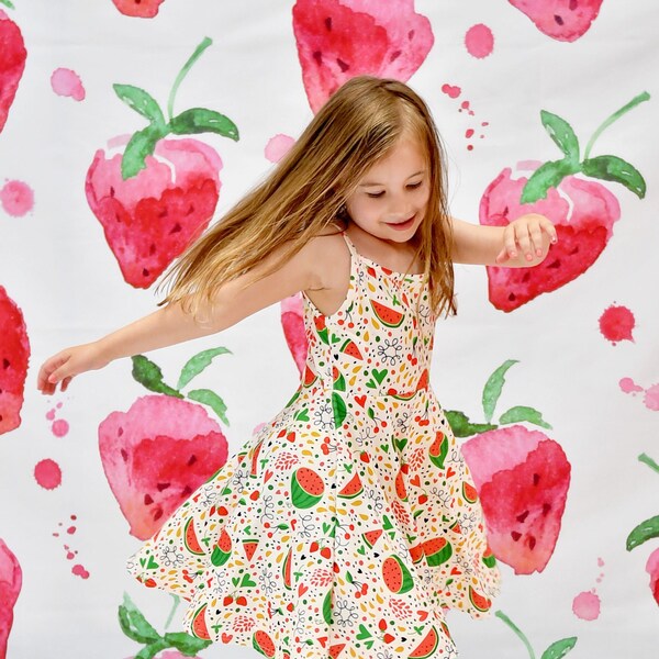 Watermelon Dress - Etsy
