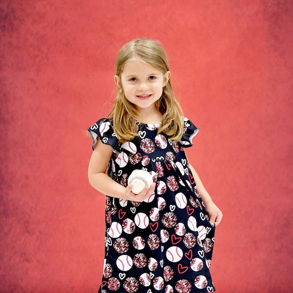 Baseball Dress - Etsy