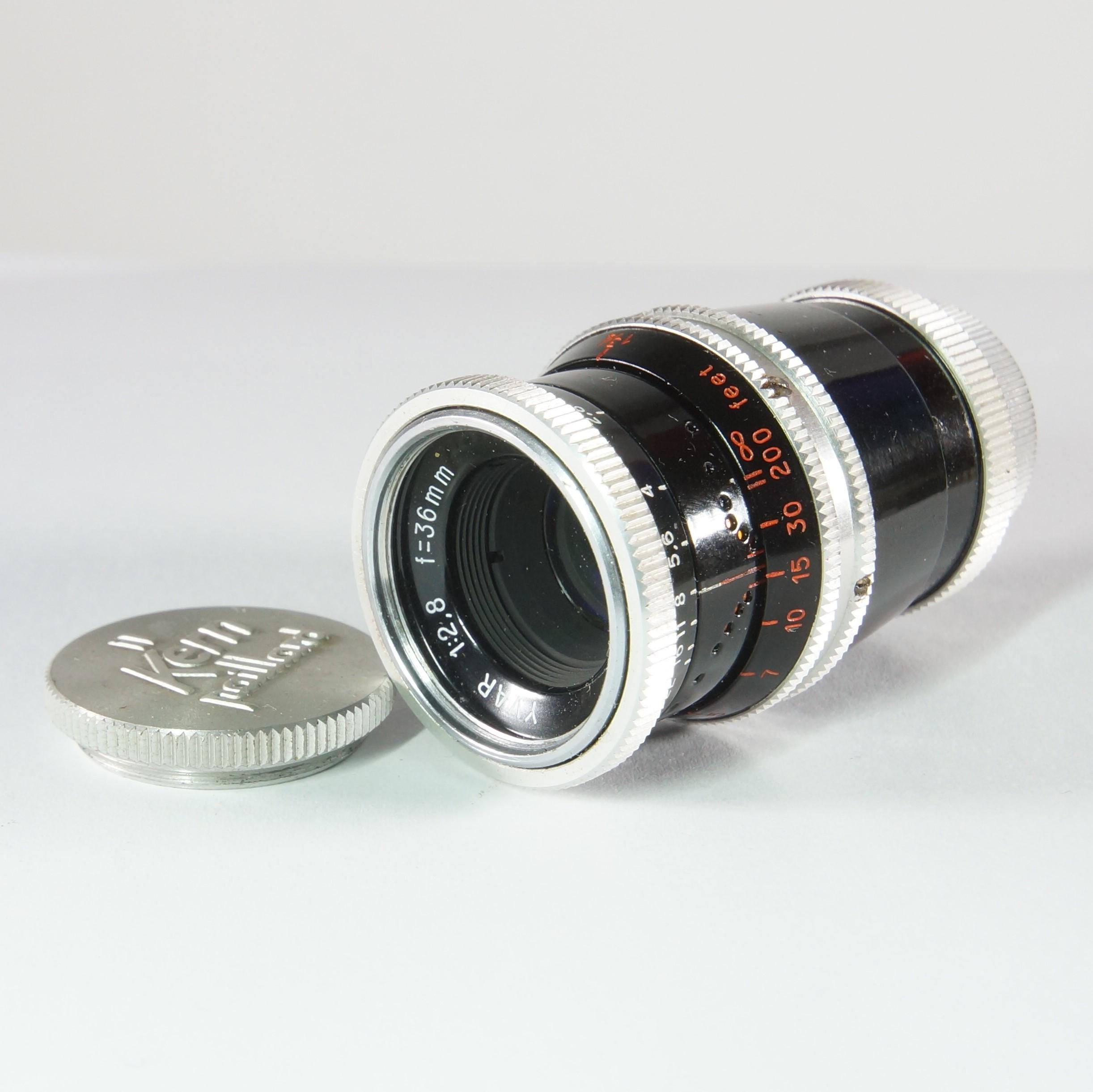 Paillard Bolex 36mm F2.8 Kern Yvar 8mm D-mount Telephoto Paillard Bolex 36mm F2.8 Kern Yvar 8mm D-mount Telephoto