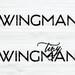 Wingman SVG | Tiny Wingman Svg | Daddy and Me Svg | Baby SVG | Nursery ...