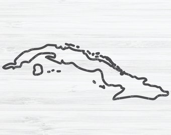Cuba Silhouette - Etsy