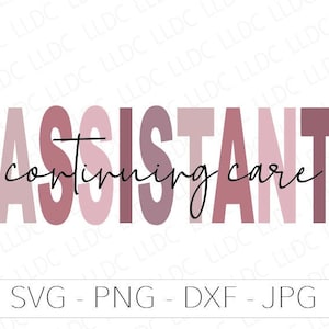 Continuing Care Assistant Svg Png Dxf Jpg, Long Term Care Nurse Svg ...