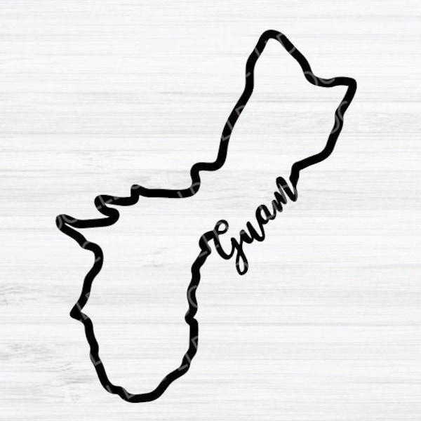 Guam Svg - Etsy