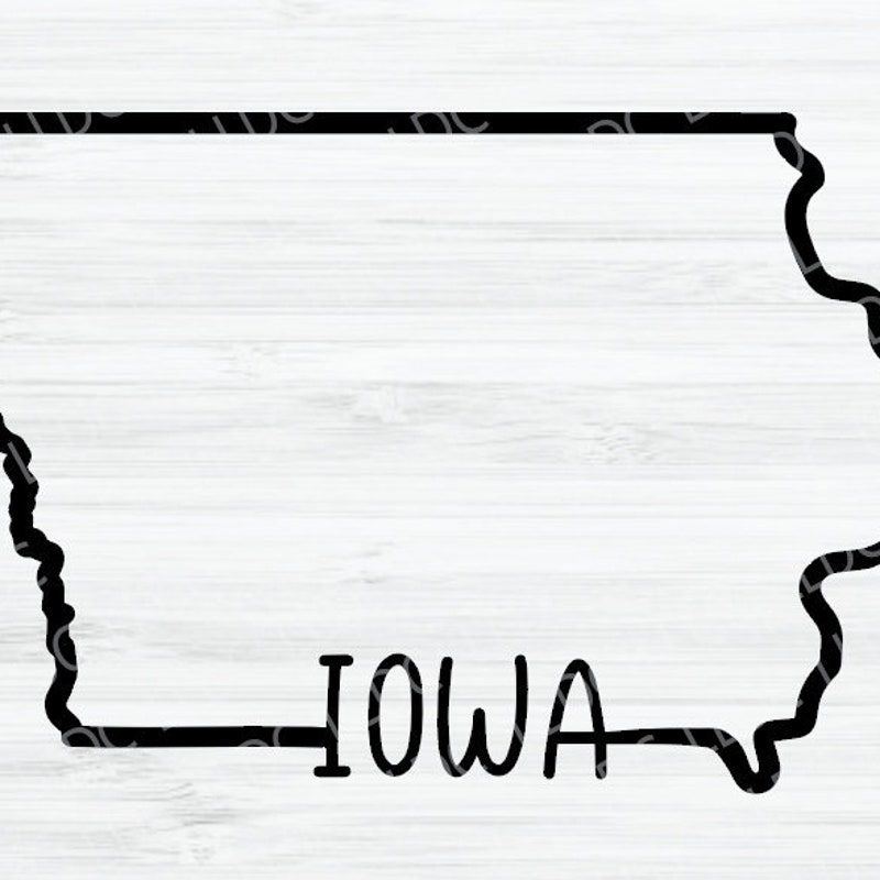 Iowa State Svg - Etsy