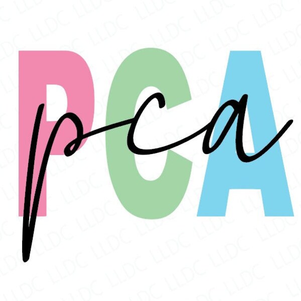 Pca Svg - Etsy