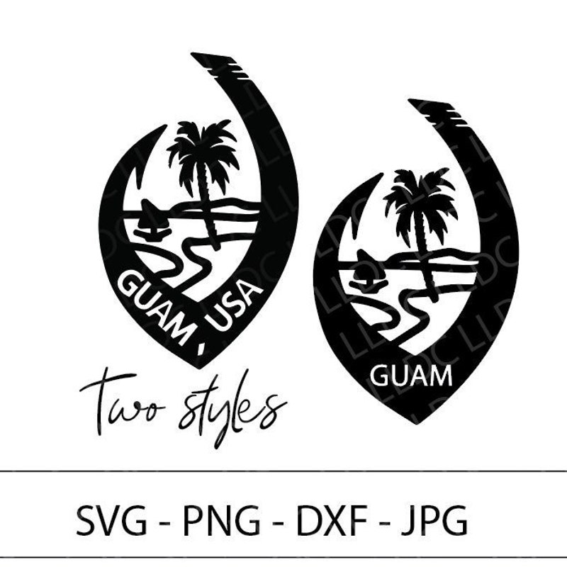 Guam Seal Svg - Etsy