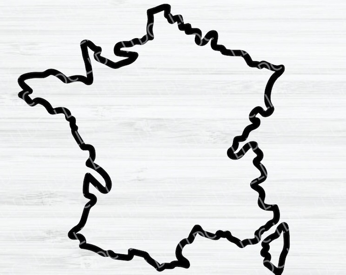 France Map Svg, France Svg, French Svg, Paris Svg, Silhouette SVG Cut ...