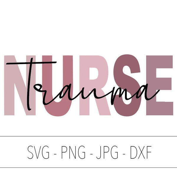 Trauma Icu Svg - Etsy