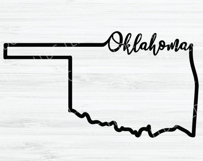 Oklahoma State PNG - Etsy