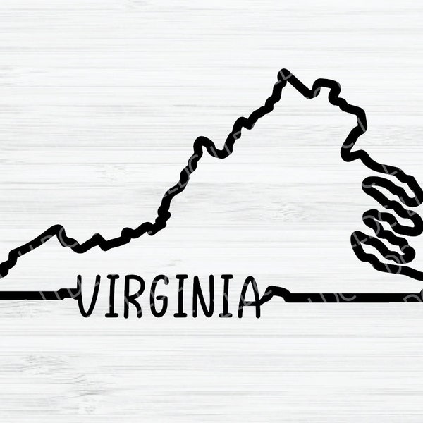 Va Outline - Etsy