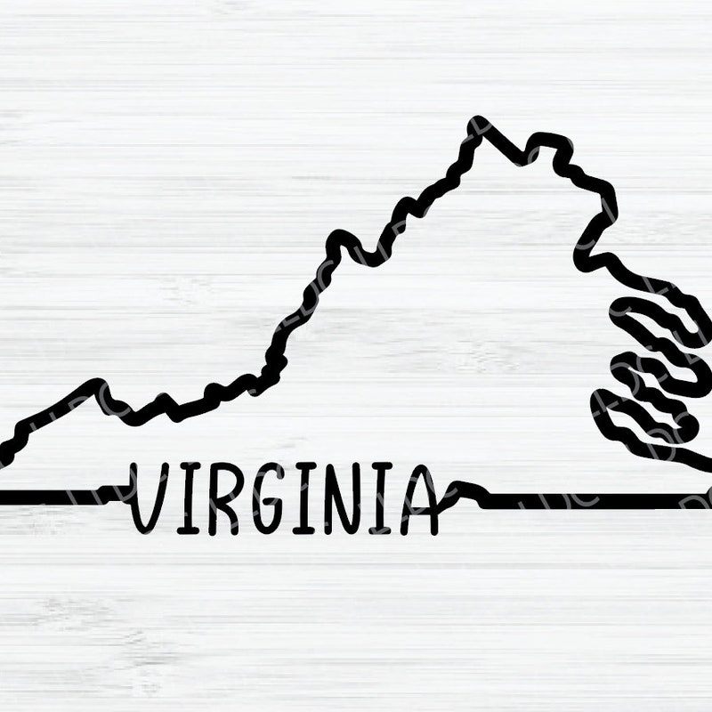Va Outline - Etsy