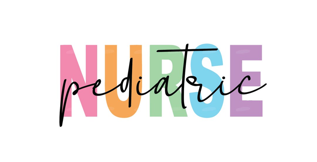 Pediatric Nurse SVG PNG, Children's Nurse SVG, Nurse Life Svg ...