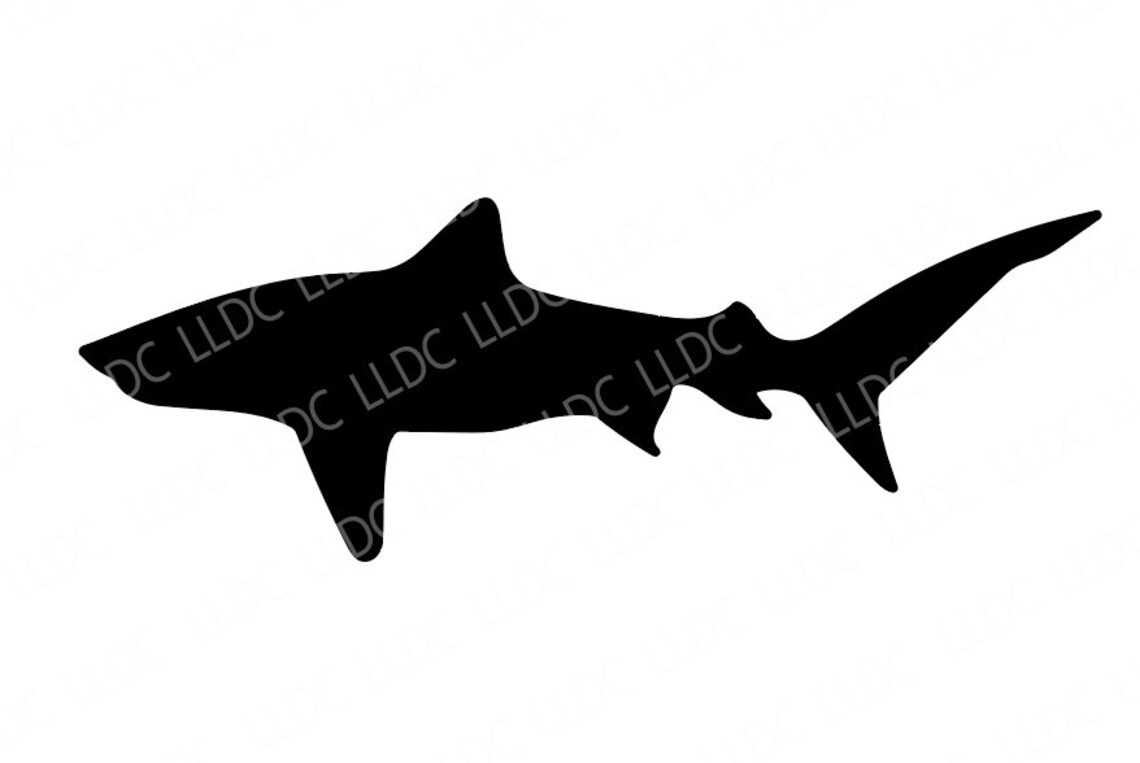 Hai svg Bündel, Hai Clipart, Hai Silhouette svg, Hammerhai svg, toller ...