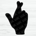 Hand Silhouettes SVG Thumbs up Hand Svg Peace Sign Svg Hang Loose Svg ...