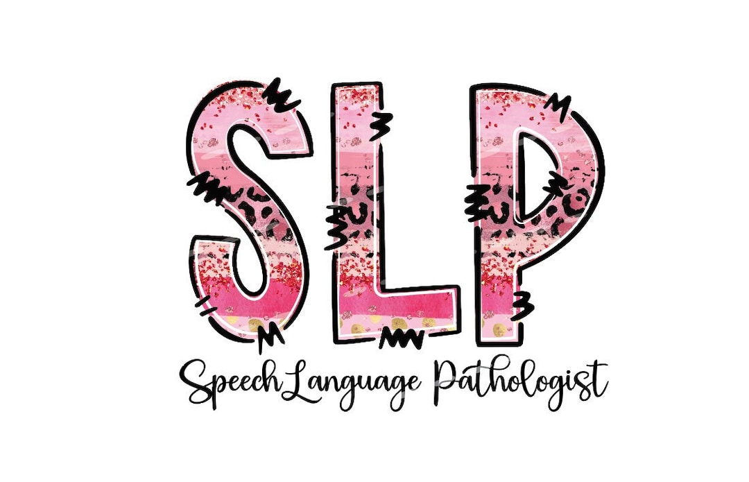 SLP Png, SLP Pink Leopard, Speech Language Pathologist Png, Slp Shirt ...