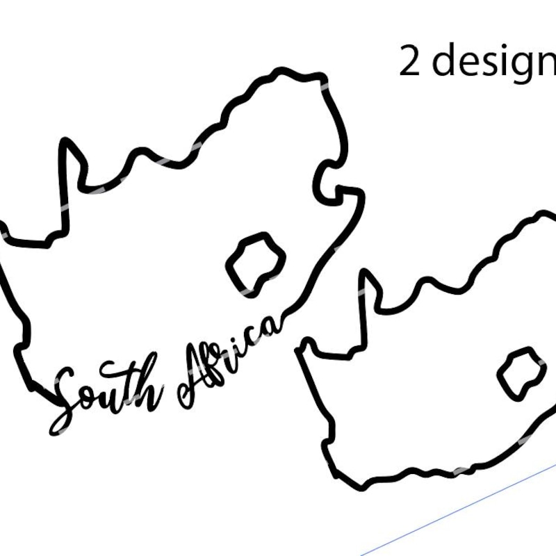 South Africa Svg - Etsy