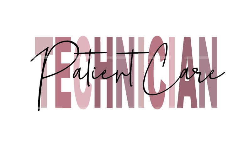 Patient Care Technician Svg Png Dxf Jpg Patient Care Tech - Etsy