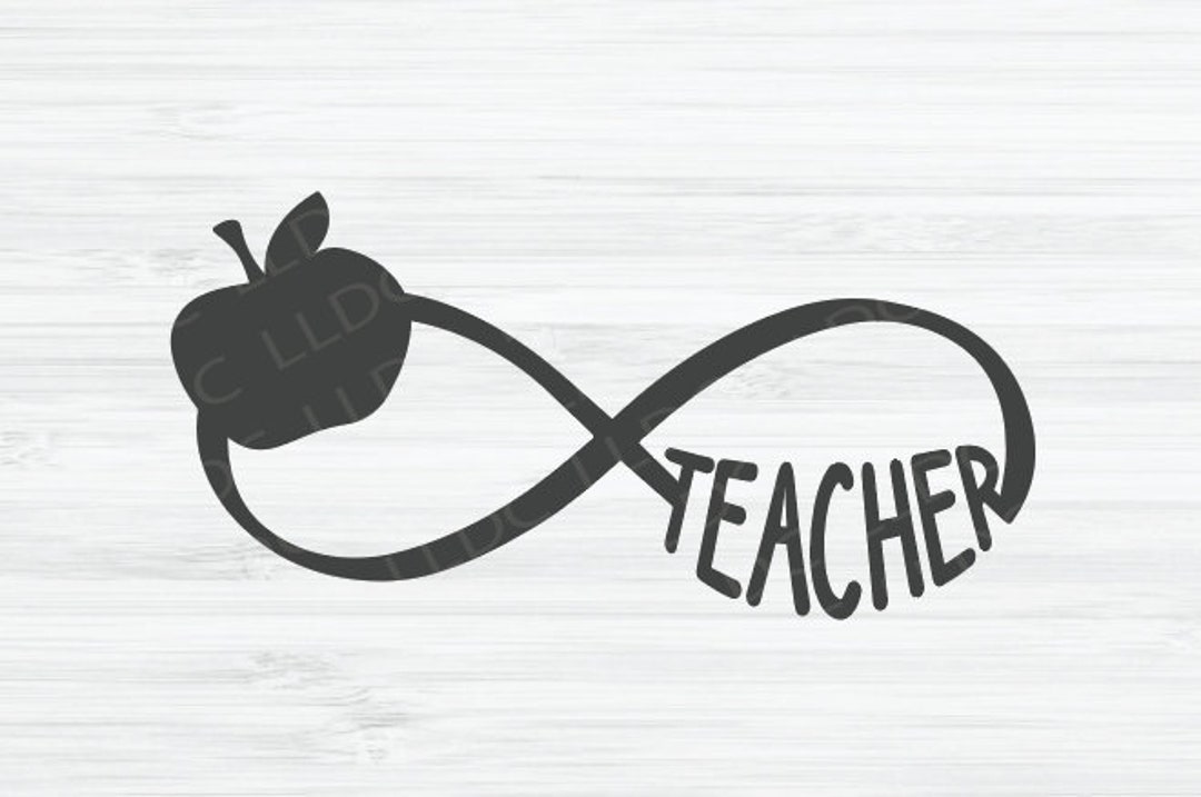 Infinity Svg, Teacher Svg, New School Year Svg, Apple Svg, School Clip ...