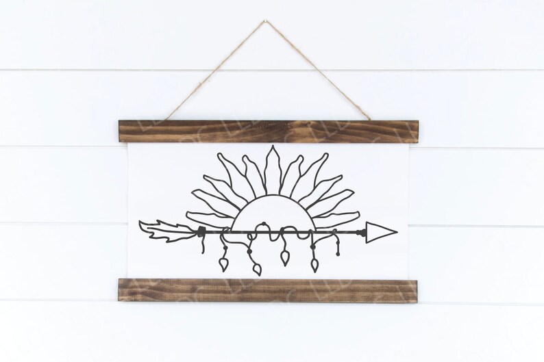 Sunshine and Arrow SVG | Feather Svg | Boho Feather Svg | Arrow Svg ...