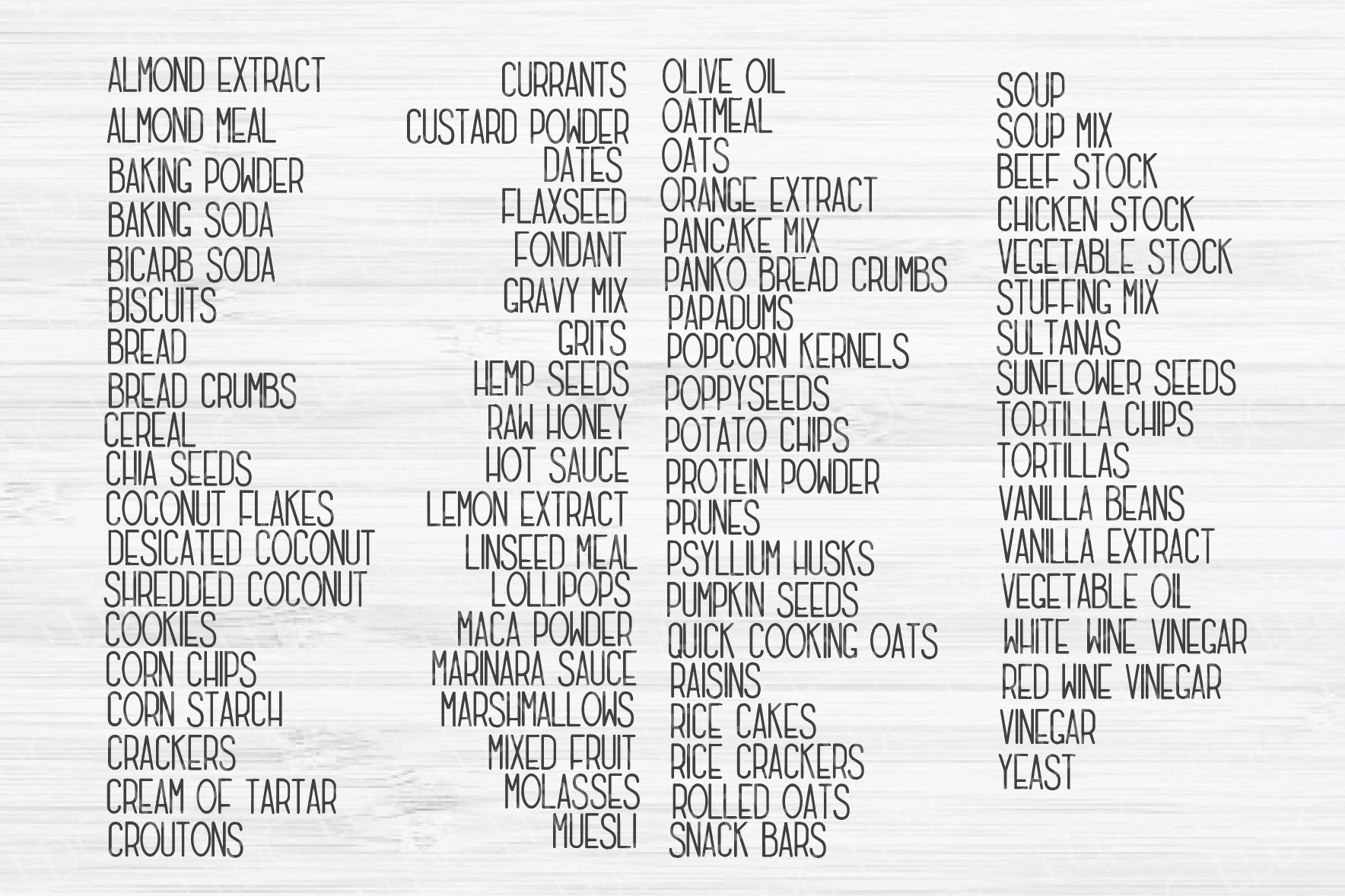 Pantry Labels SVG Spice labels svg Food Storage svg Food | Etsy