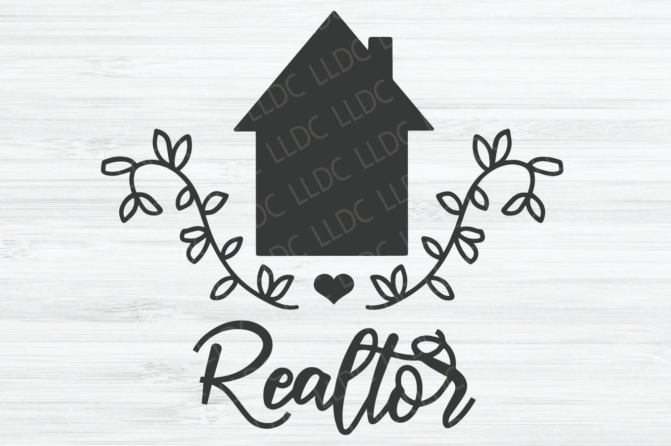 Realtor SVG File Real Estate Agent Svg Real Estate Svg | Etsy
