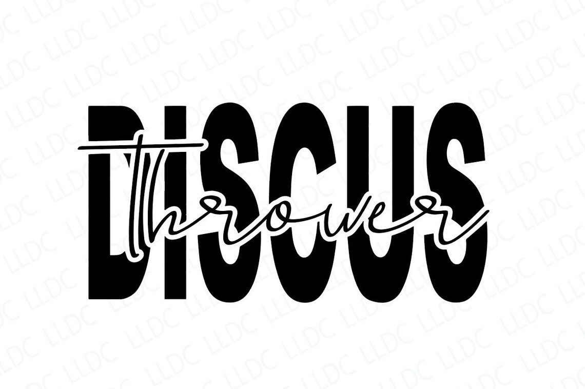 Discus Thrower Svg, Track and Field Svg, Thrower Svg, Discus Svg ...