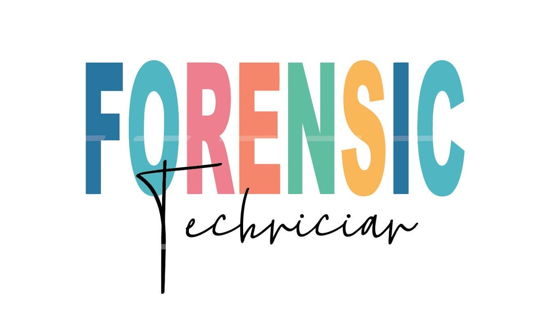Forensic Technician Svg Png Dxf Jpg, Forensic Tech Png, Crime Scene ...