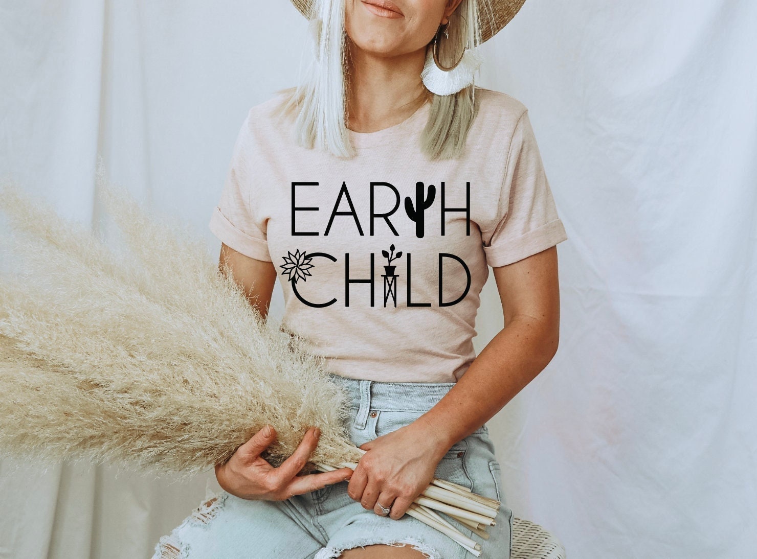 Earth Child SVG PNG Flower Child Svg Flower Svg Plants - Etsy