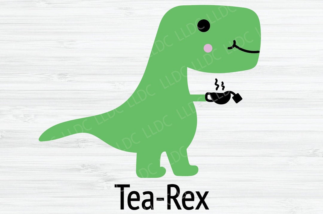 Dinosaur SVG File | Tea-rex Svg | T-rex Svg | Tyrannosaurus Rex Svg ...