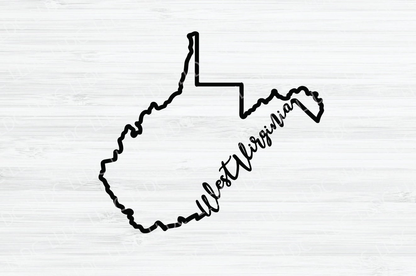 Virginia State Outline