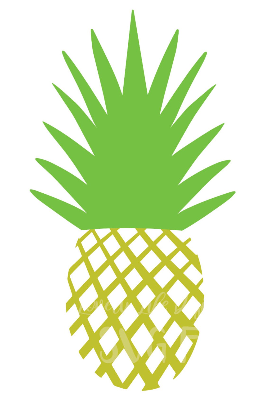 Pineapple SVG File | Pineapple Digital Cut File | Pina Svg | Food Svg ...
