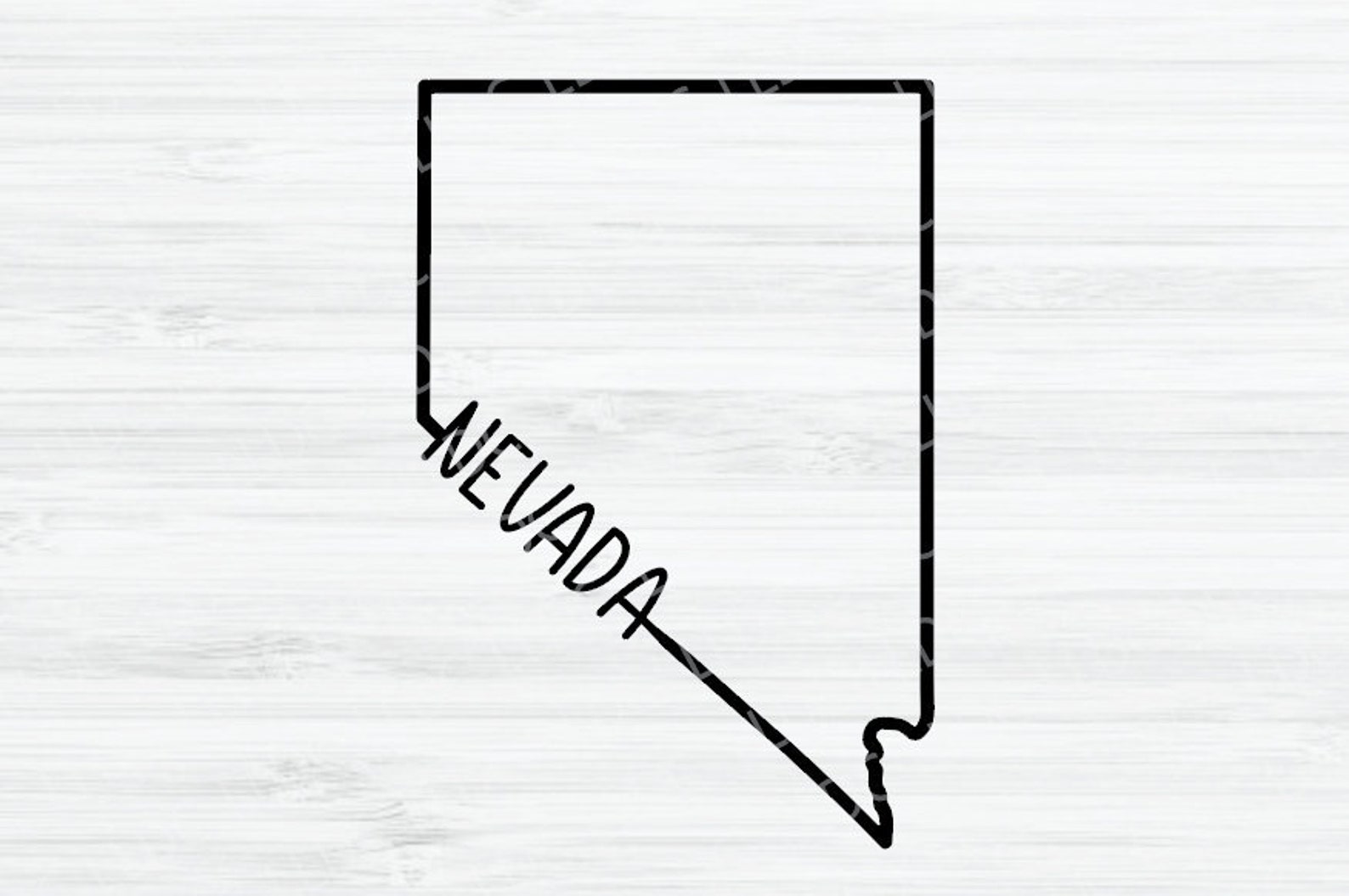 Nevada Outline SVG. Nevada Vector File. Nevada Design. Nevada Digital ...