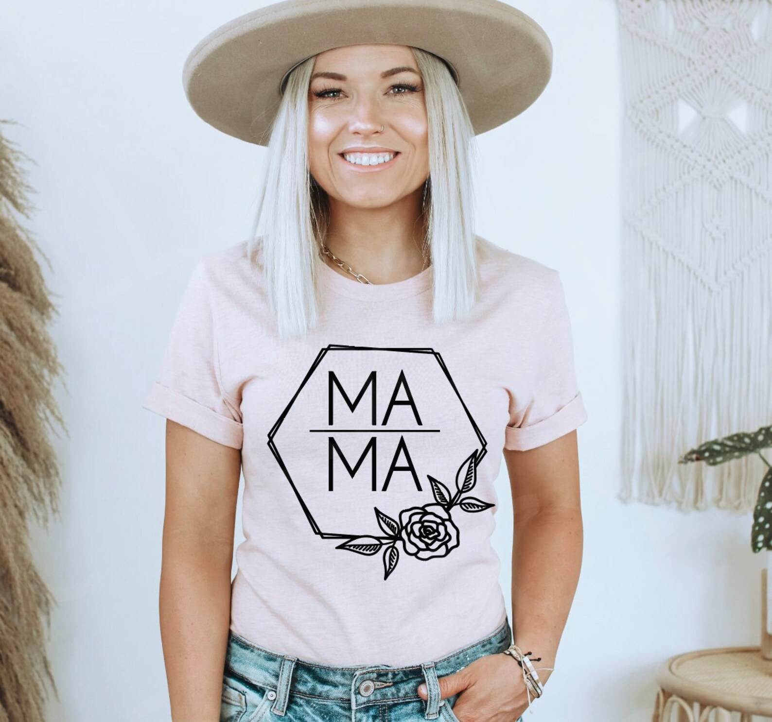 Mama Svg | Mom SVG | Motherhood SVG | Mommy Svg | Rose Hexagon Svg ...