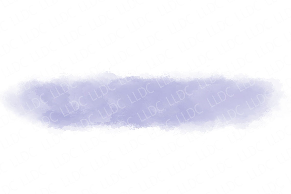 Purple Watercolor Brush Stroke Png Paint Brush Strokes Clip - Etsy