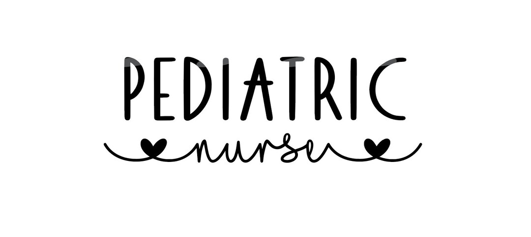 Pediatric Nurse SVG PNG, Children's Nurse SVG, Nurse Life Svg ...