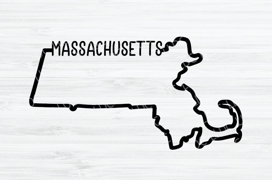 Massachusetts State Clip Art